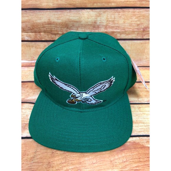 New Era | Accessories | Nwt Nos Vintage Philadelphia Eagles Snapback Hat Cap Nfl Pro New Era B9 ...